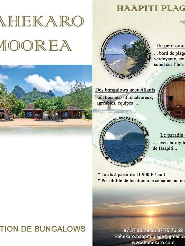 Terevau | Votre navette rapide Moorea Tahiti